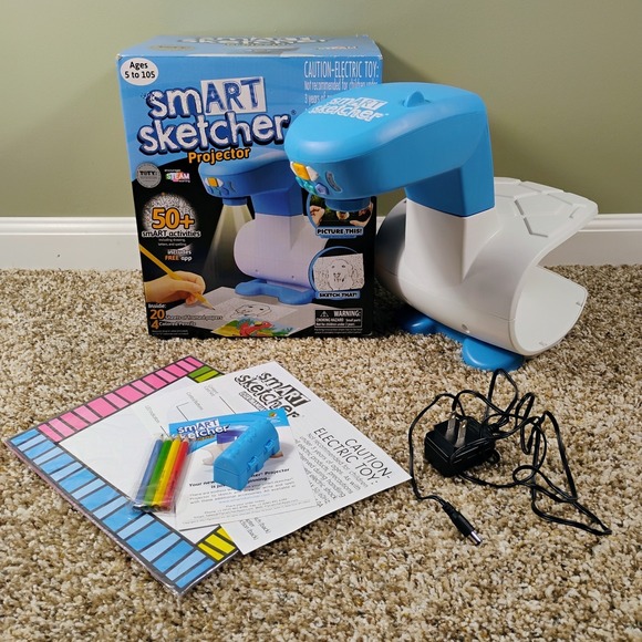 Portable Audio & Video | Smart Sketcher Projector Learn To Draw Project ...